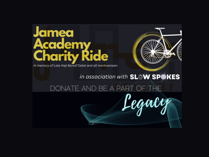 Jamea Academy Legacy Cycle Ride | LaunchGood | LaunchGood